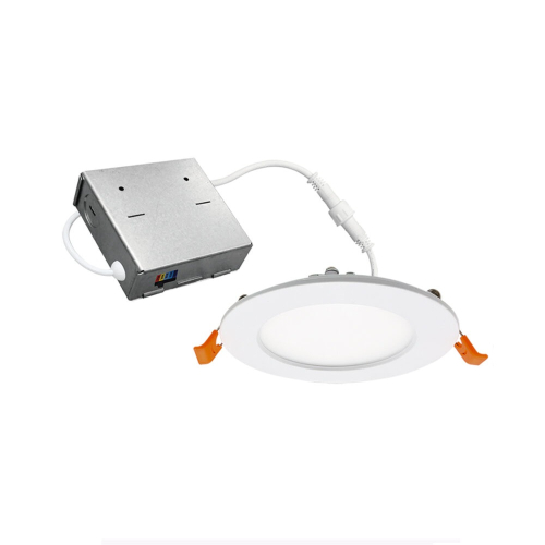 CyberTech 9W 4-in Slim Canless Downlight w/ Junction Box, 120V, CCT ...