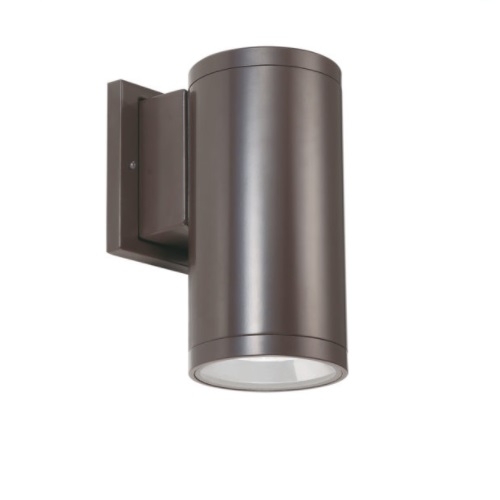 CyberTech 12W LED Wall Sconce, 1100 lm, CCT Selectable, Bronze ...