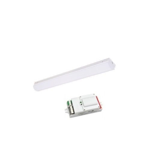 CyberTech 4-ft 40W Covered LED Utility Light w/ Motion Sensor, Dimmable ...