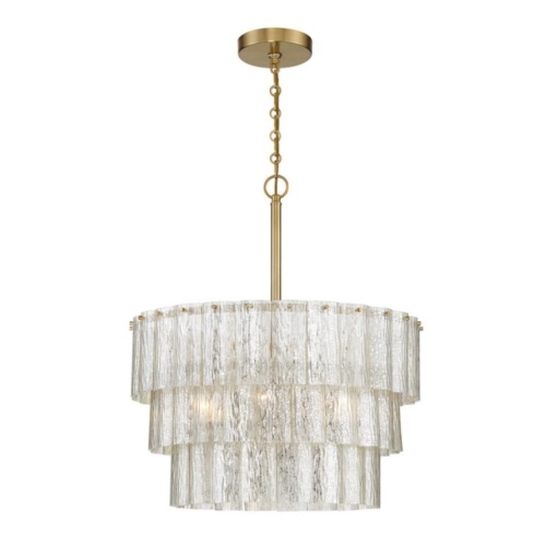 Craftmade Museo Pendant Light Fixture w/o Bulbs, 9 Lights, E12, Satin ...