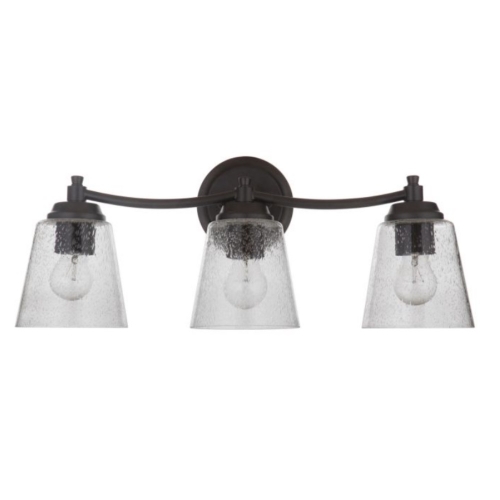 Craftmade Tyler Vanity Light Fixture w/o Bulbs, 3 Lights, E26, Flat ...