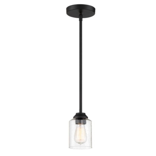 Craftmade Chicago Mini Pendant Fixture w/o Bulb, 1 Light, E26, Flat ...