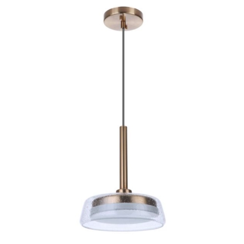 Craftmade 10W LED Centric Pendant Light, Dimmable, 600 lm, 3000K, Satin ...