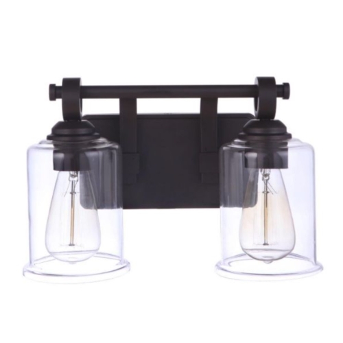 Craftmade Romero Vanity Light Fixture w/o Bulbs, 2 Lights, E26 ...