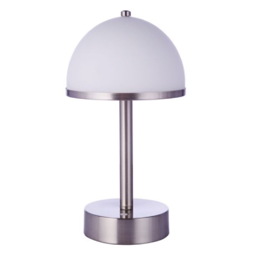 Craftmade 5W LED Indoor Rechargeable Portable Dome Table Lamp, 3000K ...