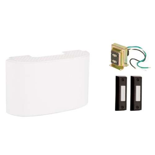 Craftmade Contemporary Builder Chime Kit w/ Transformer, Chime & 2 ...