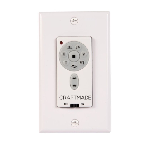 Craftmade Wall Control for IDC Motors, 6-Speed (Craftmade IDC-WALL ...