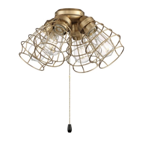 Craftmade 32W LED Caged Armed Light Kit, 4 Light, E26, 3200lm, 3000K ...