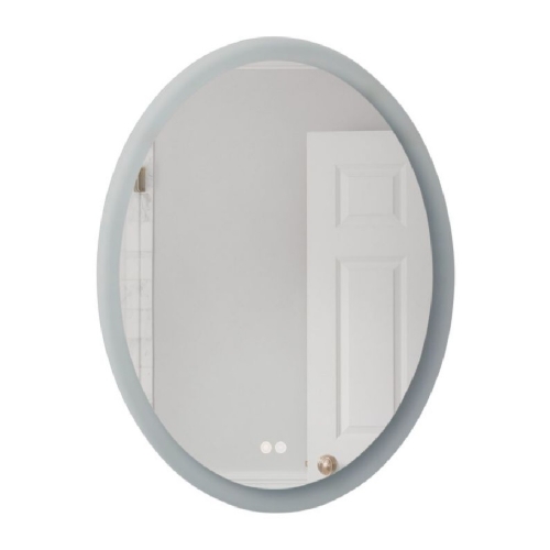 Craftmade 32W LED Oval Lighted Mirror, Dim, 90 CRI, 950 lm, Select CCT ...
