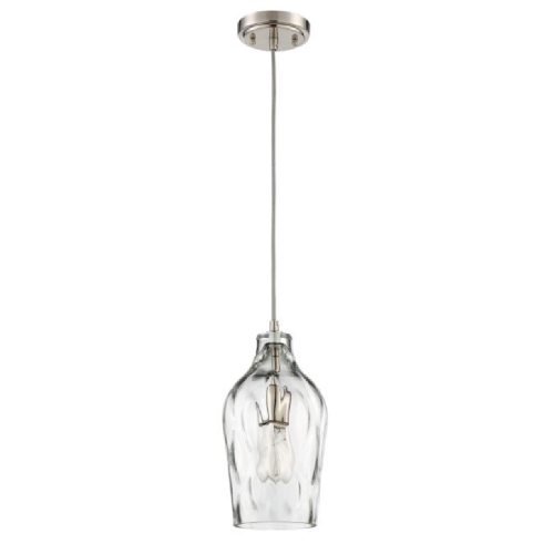 Craftmade 6-in Mini Pendant Light Fixture w/o Bulb, 1 Light, E26 ...