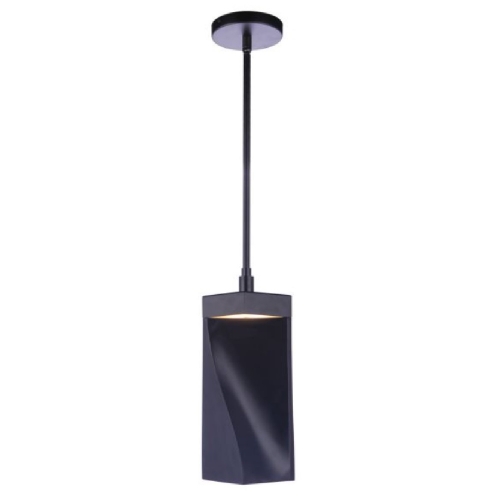 Craftmade 7W LED Drama Mini Pendant Light w/ Bulb, 1 Light, 280 lm ...