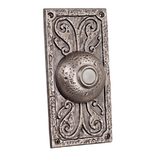 Craftmade 0.2W LED Designer Rectangular Lighted Push Button, Antique ...