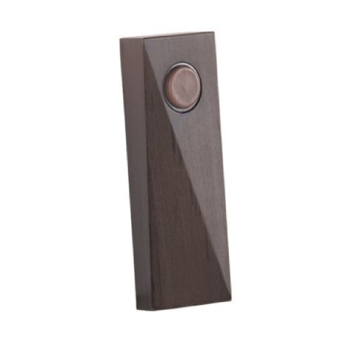 Craftmade 0.2W LED Contemporary Rectangular Lighted Push Button, Aged ...