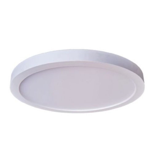 Craftmade 9-in 18W LED Slim Line Flush Mount, 1200lm, 90 CRI, Select ...