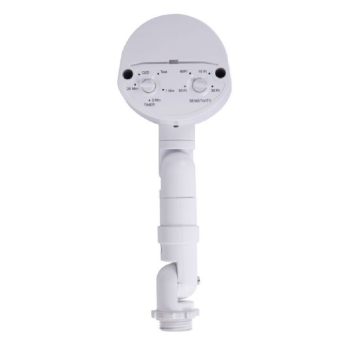 Craftmade Motion Sensor for Flood Light, 180 Degree Swivel, White ...