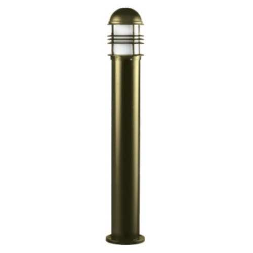 Dabmar 12W LED Open Cage Aluminum Bollard Light, G24, 120V-277V, 5000K ...