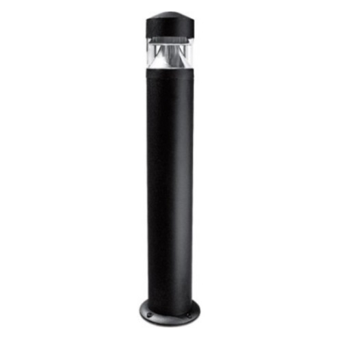 Dabmar 12W LED Bollard Light w/ Clear Lens, G24, 120V-277V, 5000K, BK ...