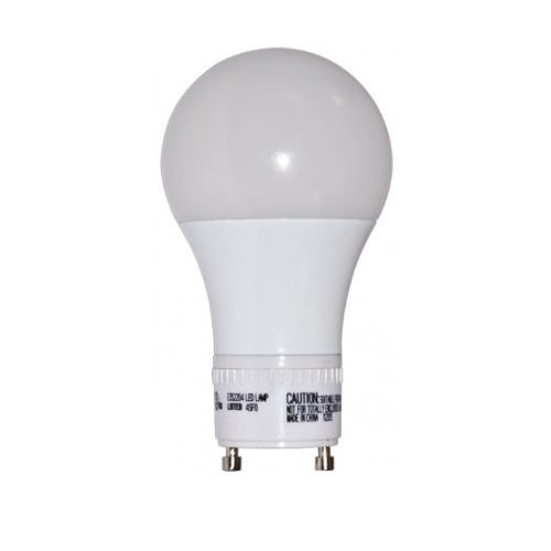 Dabmar 9W LED A19 Bulb, Dimmable, GU24, 800 lm, 120V, 3000K (Dabmar DL ...