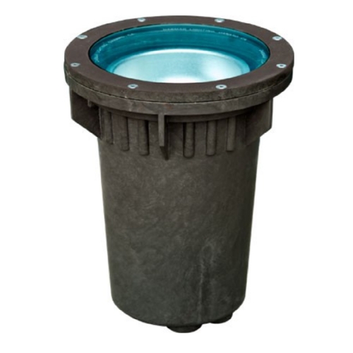 Dabmar In-Ground Well Light w/o Grill, 120V, E26, Bronze (Dabmar FG4200 ...