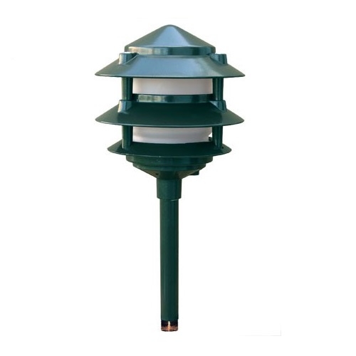 Dabmar 3W LED Pagoda Light, Three Tier, 12V, Amber, Green (Dabmar LV ...