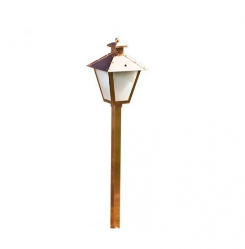 Dabmar 3W LED Path Light, Post, 12V, 3000K, Copper (Dabmar LV-LED82-CP ...