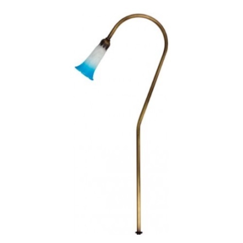 Dabmar 2.5W LED Blue Flower Top Path & Walkway Light, Bi-Pin, 12V ...