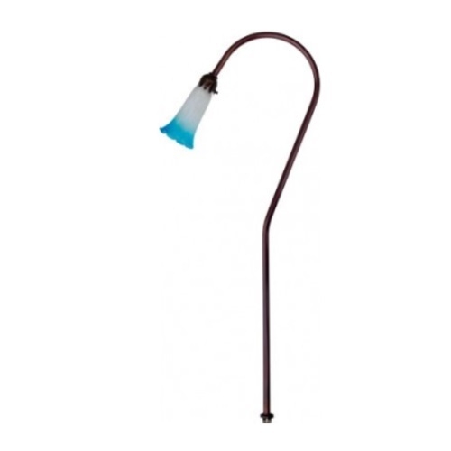 Dabmar 2.5W LED Blue Flower Top Path & Walkway Light, Bi-Pin, 12V ...