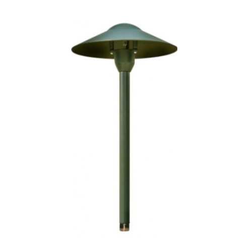 Dabmar Aluminum Cone Top Path & Walkway Light w/o Bulb, Bi-Pin Base ...