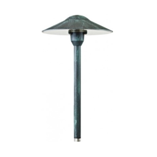 Dabmar Aluminum Cone Top Path & Walkway Light w/o Bulb, Bi-Pin Base, VG ...
