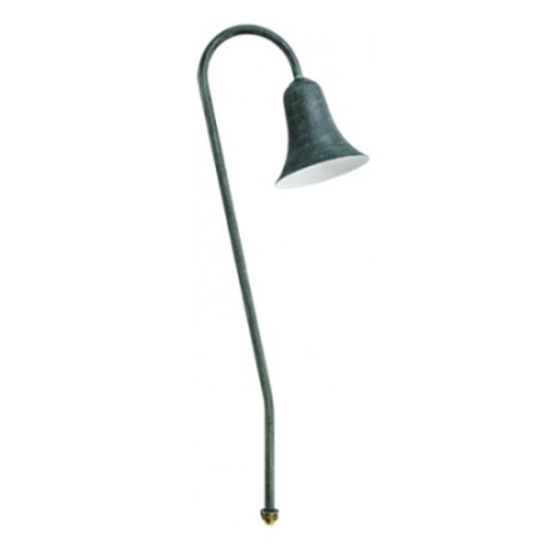 Dabmar Horn Top Open Lamp Path & Walkway Light w/o Bulb, Bi-Pin Base ...