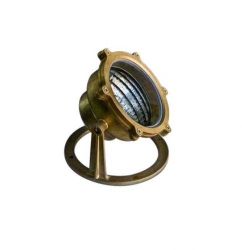 Dabmar 9W Pond & Fountain Underwater Light, 12V, RGBW, Brass (Dabmar ...