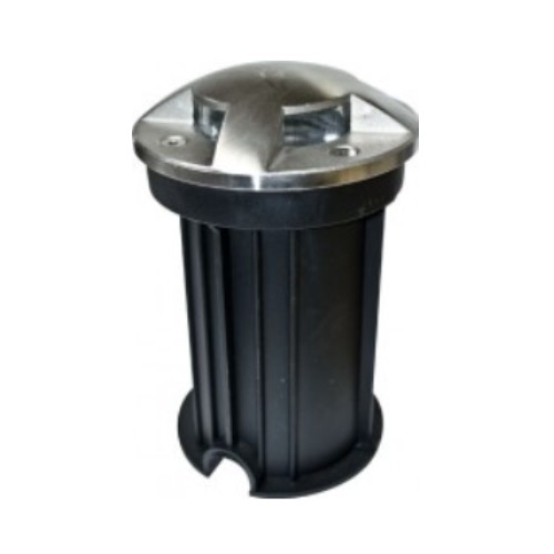 Dabmar 5W LED 4-Way Drive-Over In-Ground Well Light, MR16, 12V, 6500K ...