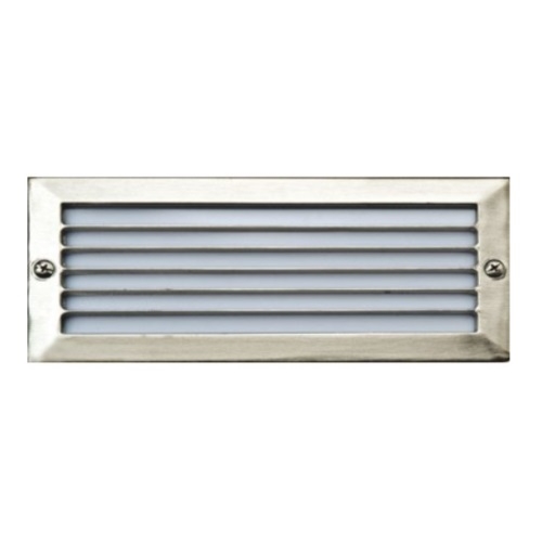 Dabmar 5W LED Recessed Louvered Step & Wall Light, 12V, 6400K, SS 304 ...