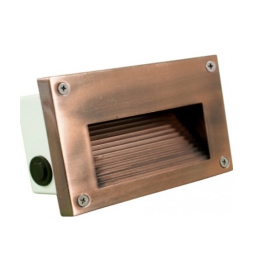 Dabmar 32.4W LED Board Recessed Concrete Mount Step Light, 12V, 6400K ...