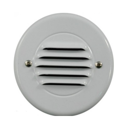 Dabmar 3W LED Round Recessed Louvered Down Step Light, Amber Lamp ...