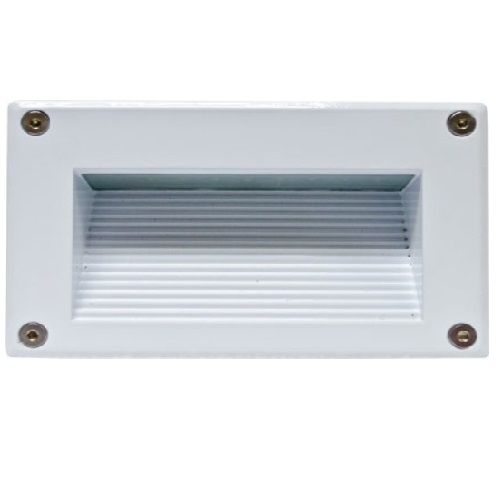 Dabmar 3.0W LED Step Light, Ribbed Face, 12V, Amber, White (Dabmar LV ...