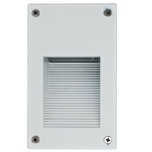 Dabmar 1.5W LED Step & Wall Light, Ribbed, 12 LEDs, 12V, White (Dabmar ...