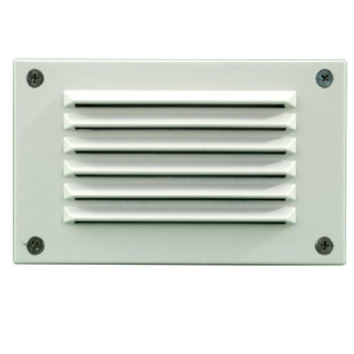 Dabmar 3.0W LED Step & Wall Light, Louvered, Amber, 12V, White (Dabmar ...
