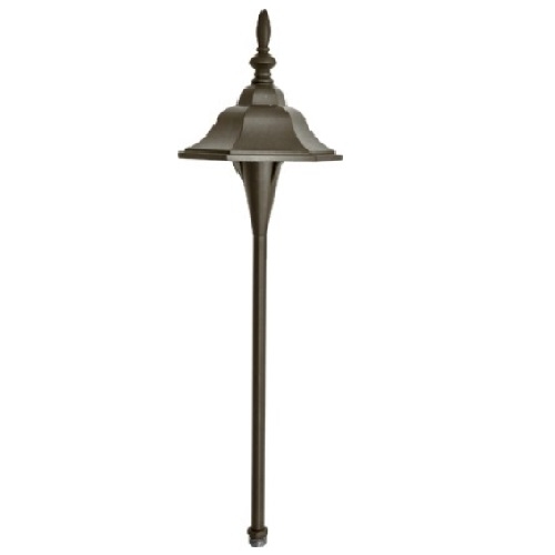 Dabmar 3.0W LED Path Light, Umbrella Top, Amber, 12V, Bronze (Dabmar LV ...