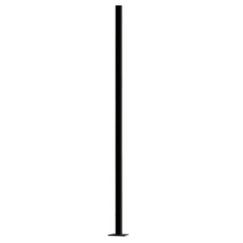 Dabmar 20-ft Steel Surface Mount Pole, Black (Dabmar PT-20SQ-B ...