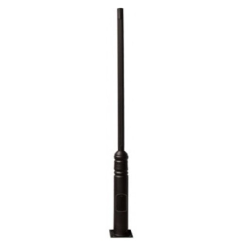 Dabmar 10-ft Steel Fluted Surface Mount Pole, Bronze (Dabmar PT-9BASE ...