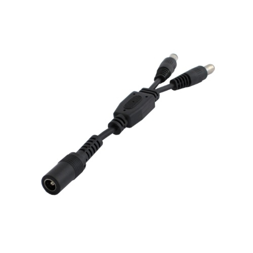 Diode LED DC Splitter Plugs, 2-Way, 22/2 AWG, Black (Diode LED DI0720B ...