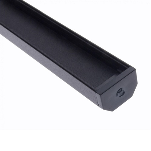 Diode LED 4-ft Square Building Channel, Black (Diode LED DICPCHASQ48B ...