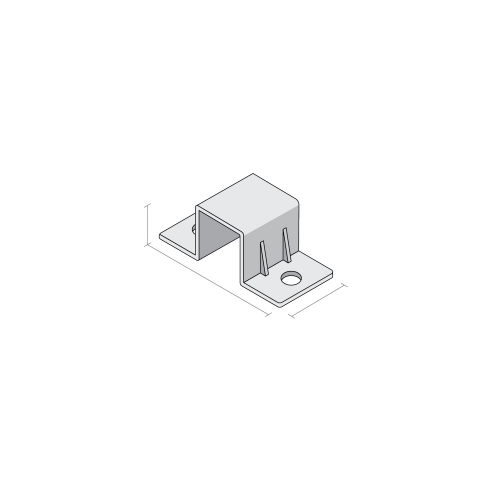 Diode LED Mounting Clips for Top Bend Linaire Flex, White (Diode LED DI ...