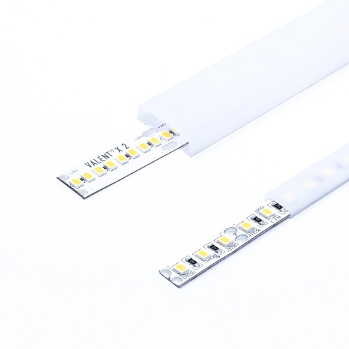 Diode LED 40-in TAPEGUARD Tape Light Cover, 14mm, Frosted, 10-Pack ...