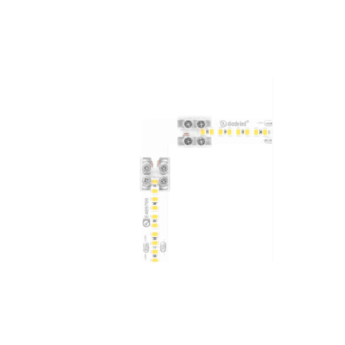 Diode LED 12mm Tape Light Corner Connector, 90 Degree, Tape-To-Tape ...