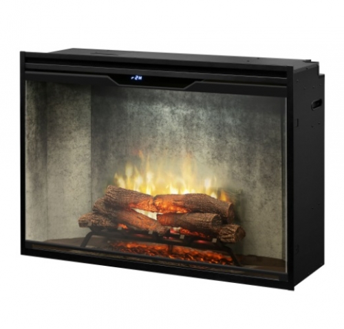 Dimplex 42-in 2575W Revillusion Electric Firebox, Weathered Concrete ...