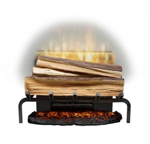 Dimplex 20-in 1500W LED Plug-In Electric Log Set, Fresh Cut Logs ...