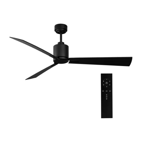 iLiving USA 52-in 35W DC Ceiling Fan w/ Remote, 3-Blade, 5600 CFM, 120V ...