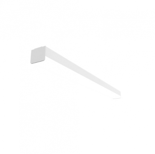 ILP Lighting 4-ft 60W Linear Strip w/ Flat Lens,HE,No KO, 120V-277V ...